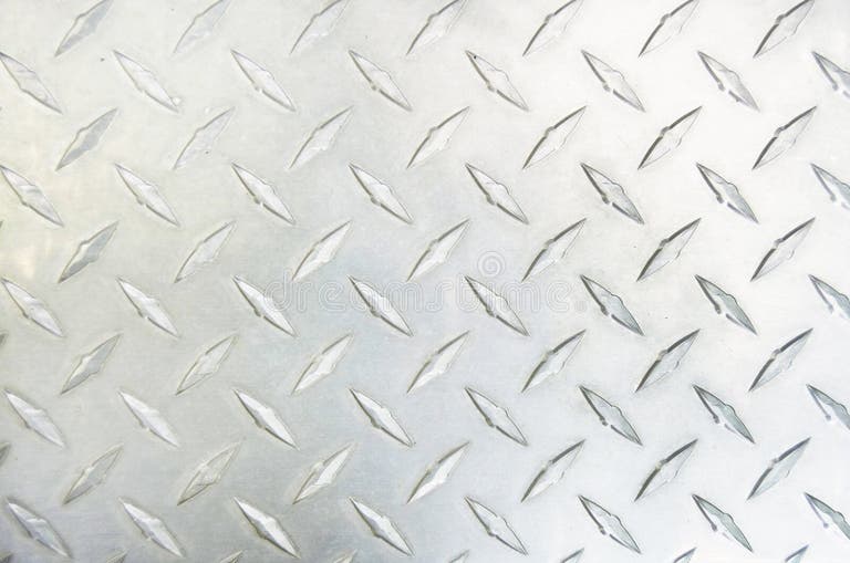 Diamond Plate Silver Metal stock image. Image of plate - 32532783