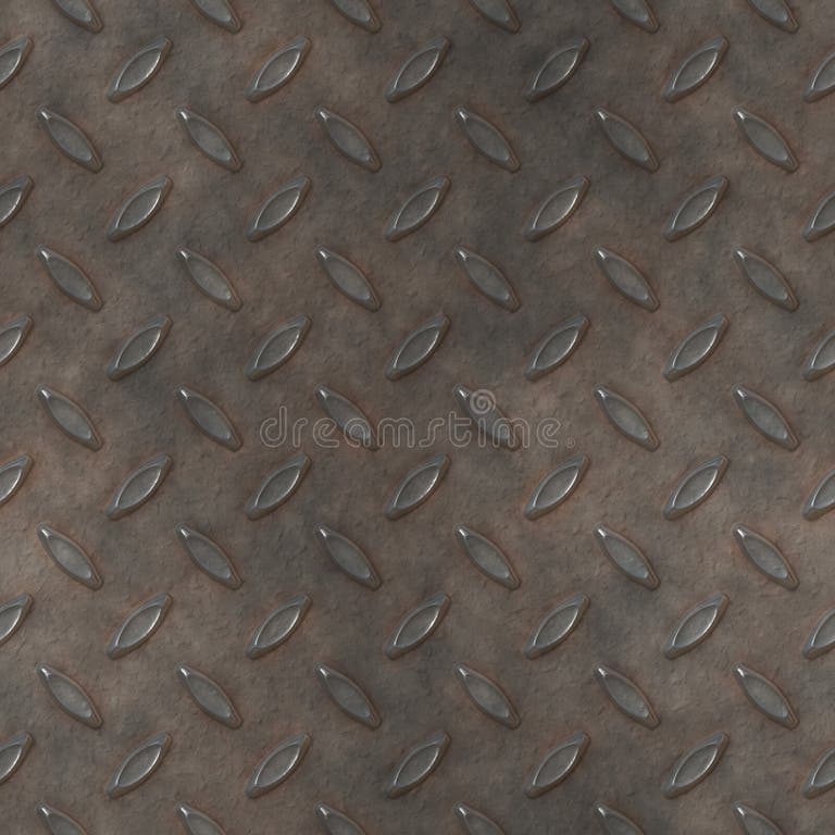 Diamond Plate Steel stock photo. Image of distressed - 31462646