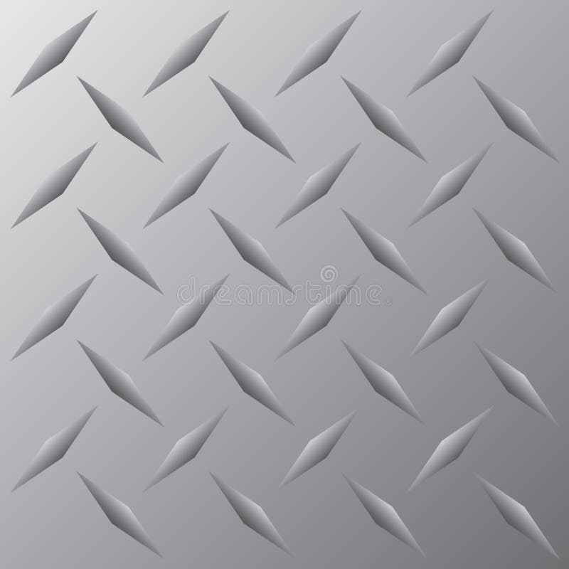 Diamond Plate Frame Vector stock vector. Illustration of heavy - 7298306