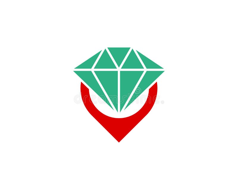 Diamond Point Logo Design Vector Template, Creative Diamond Logo ...