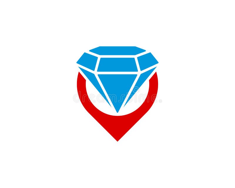 Diamond Point Logo Design Vector Template, Creative Diamond Logo ...