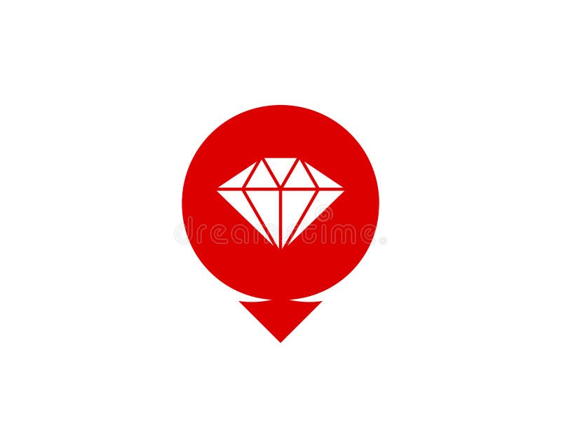 Diamond Point Logo Design Vector Template, Creative Diamond Logo ...
