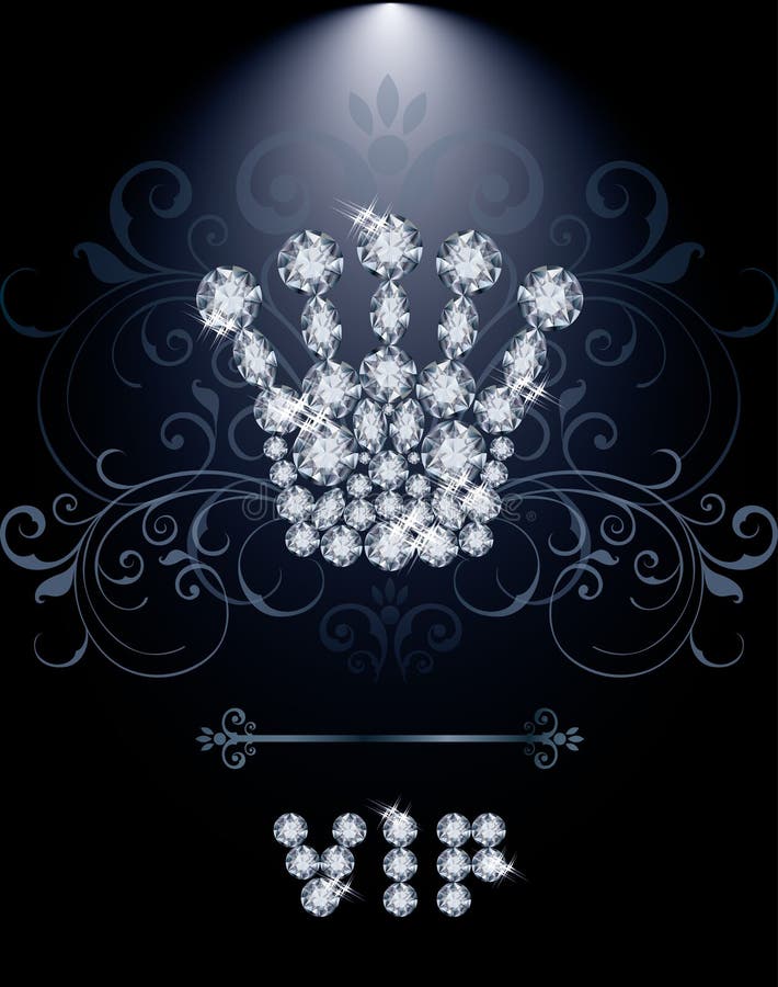 Vip badges with wing stock vector. Illustration of icon - 43909488