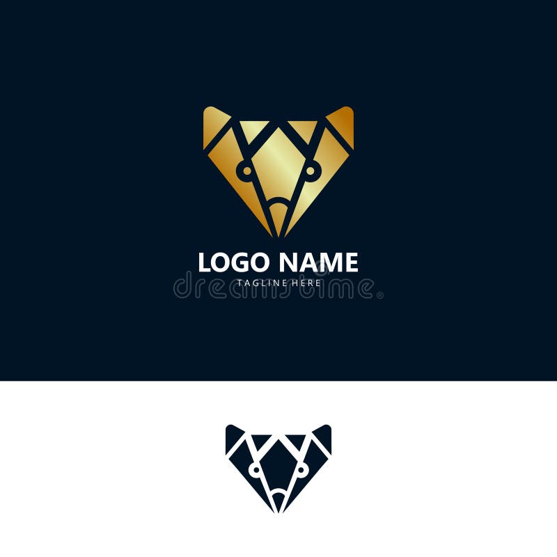 Diamond Raccoon Logo Design Vector Stock Vector - Illustration of head ...