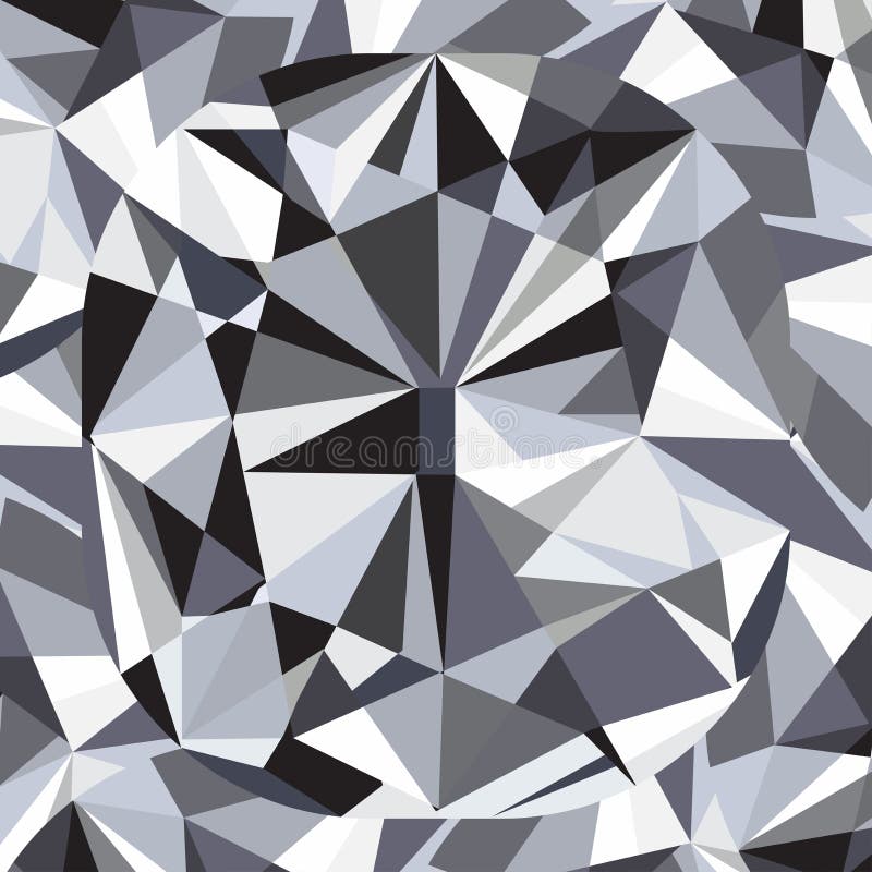 Diamond Reflection Abstract Bright Vivid Background Stock Illustration ...