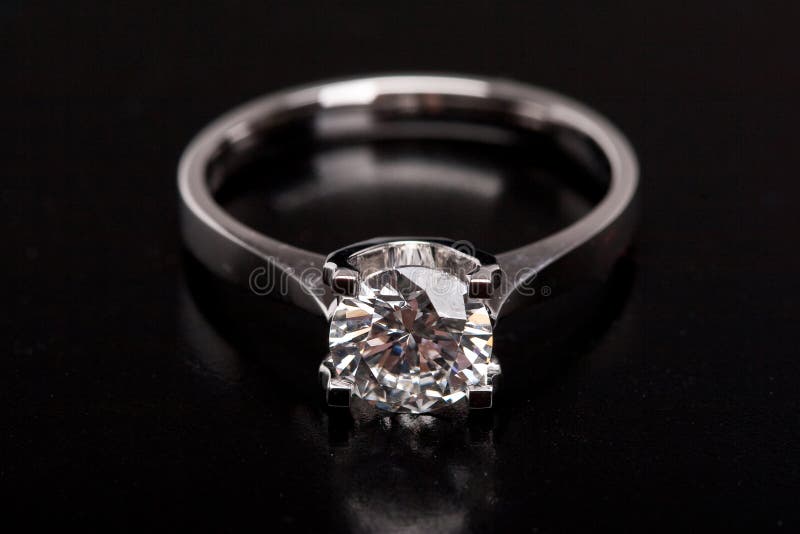 Diamond ring stock image. Image of golden, jewellery, design - 4848061