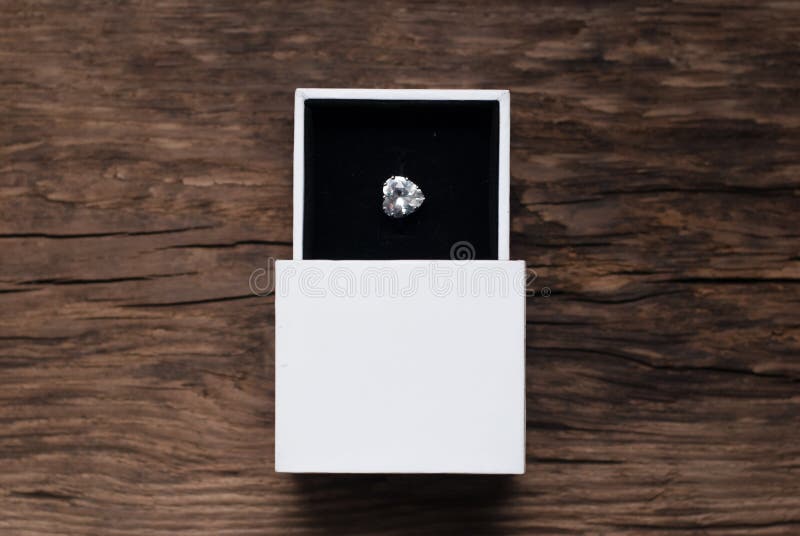 Diamond ring in box stock photo. Image of engagement, diamond - 1491528