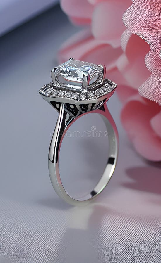 Diamond Ring Illustration Artificial Intelligence Artwork Generated ...