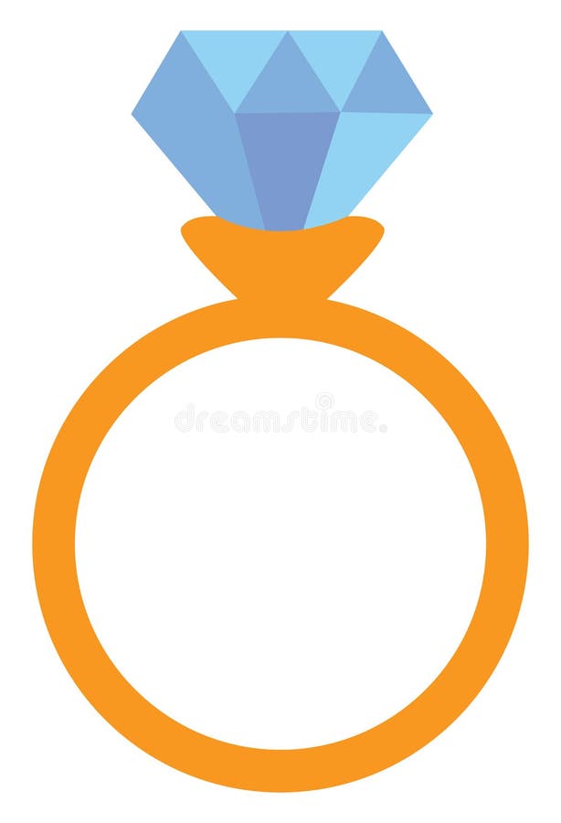 Diamond Ring, Illustration, Vector Stock Vector - Illustration of ...