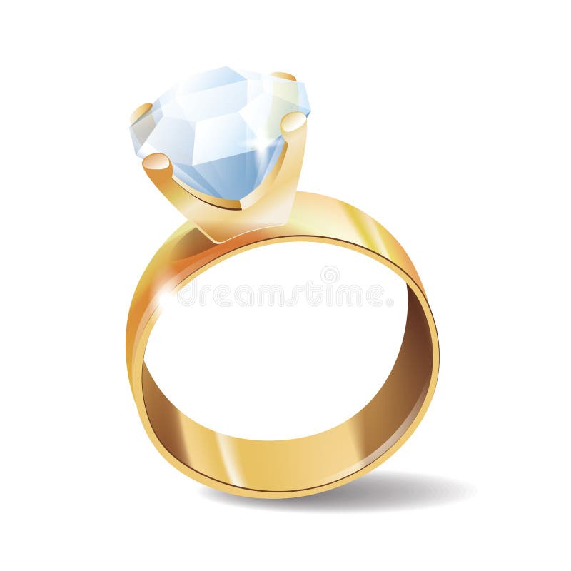 Diamond ring vector icon. stock vector. Illustration of flat - 66892526