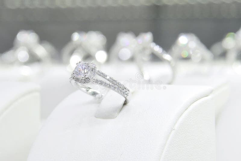 Diamond rings stock image. Image of concept, parties - 56334425