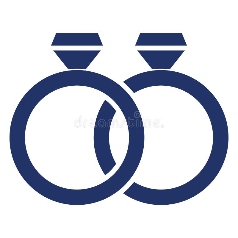 Diamond Rings, Gem Ring Isolated Vector Icon Which Can Easily Modify or ...