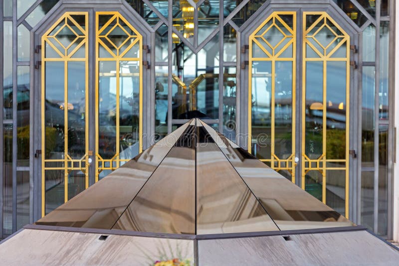 Diamond Shape Architecture stock photo. Image of europe - 163384260