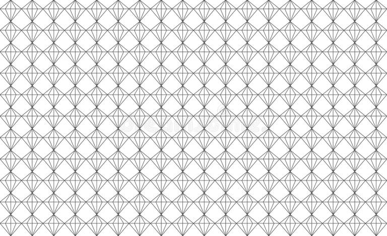 Diamond Shape Seamless Pattern Background Stock Vector - Illustration ...