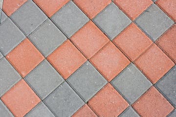 Diamond shaped brick paver stock image. Image of diamond - 4530279