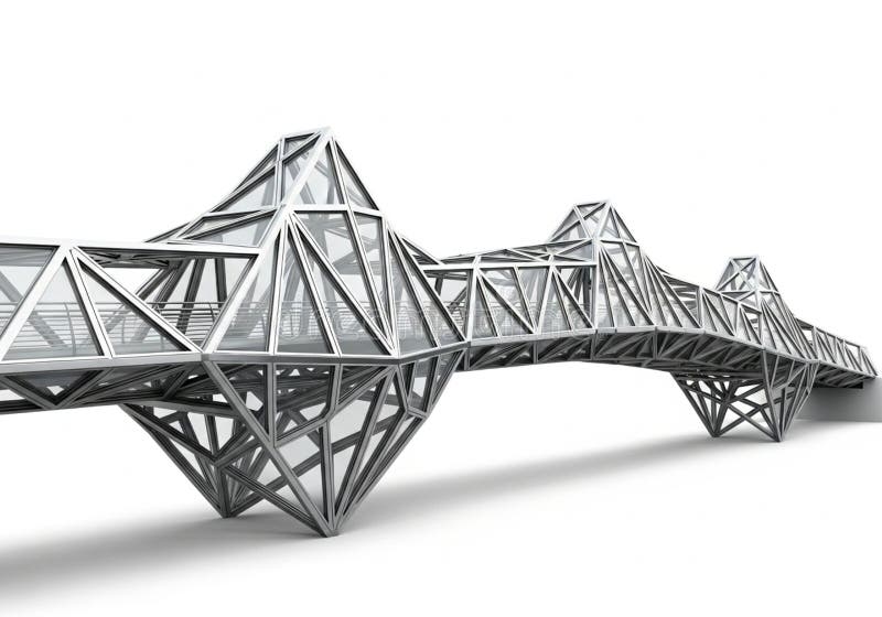 Complex Diamond Shaped Framework Structure Stock Illustrations – 6 ...
