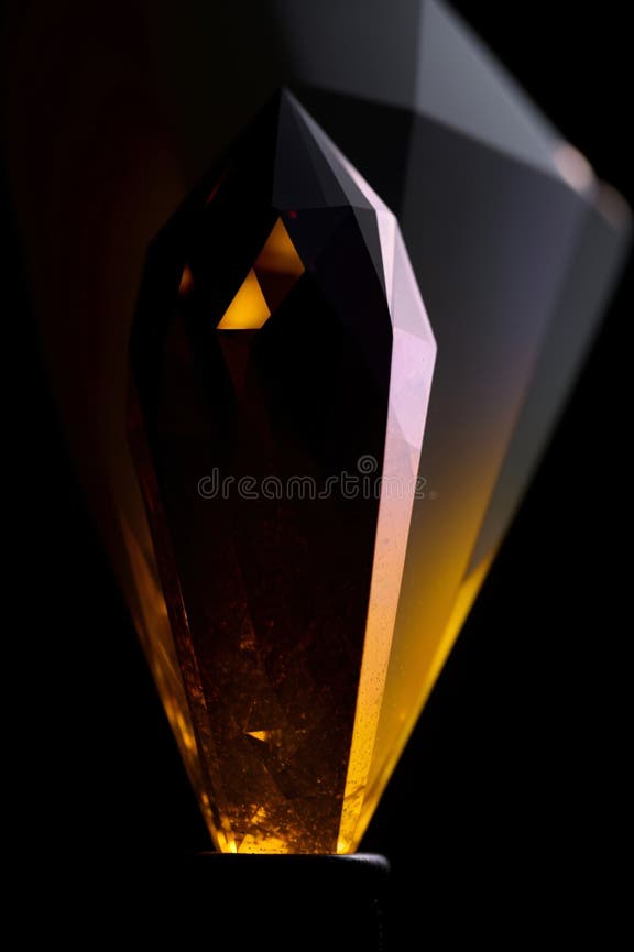 A Diamond Shaped Object Sitting on Top of a Table. Generative AI Stock ...