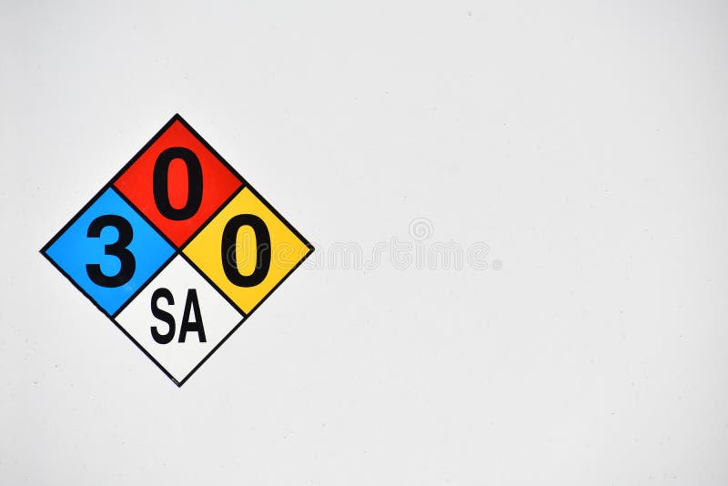 Diamond Shaped Sign Provides Information about Hazards and Severity ...