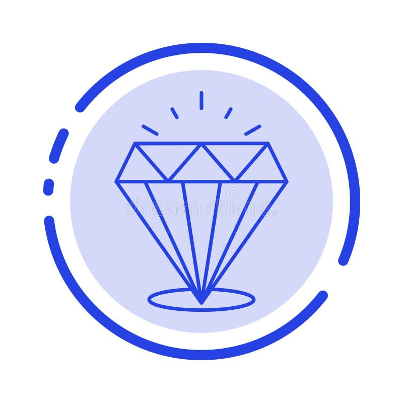 Diamond Shine on a Golden Background. Stock Illustration - Illustration ...