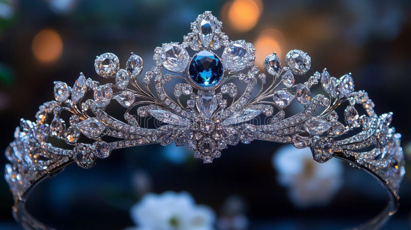 Diamond Silver Crown for Beauty Contest Queen of Magic Crystal Tiara ...