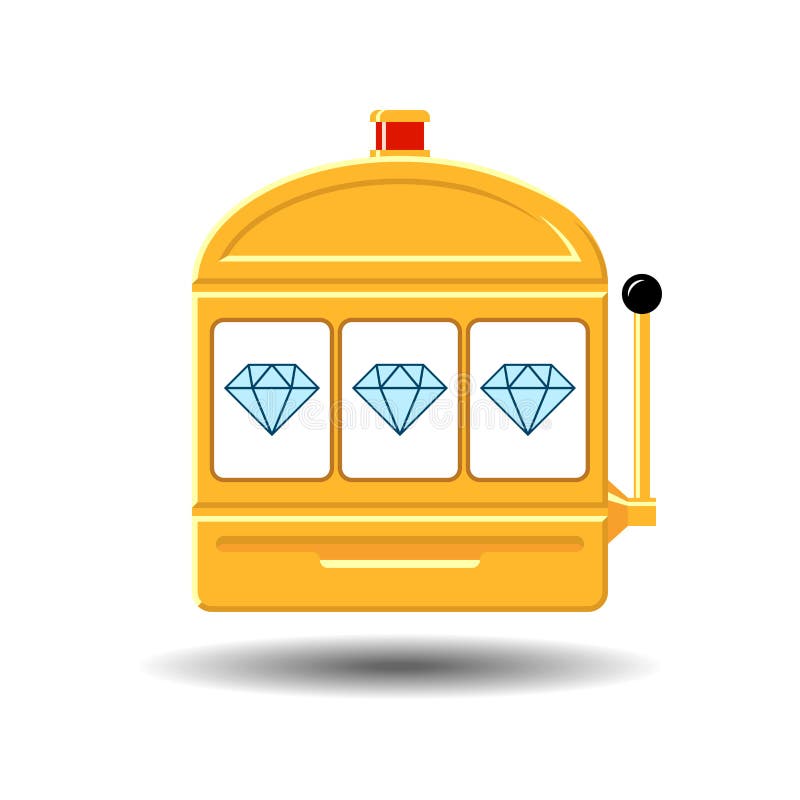 Bar Slot Machine Icon Black and White Vector Illustration Stock Vector ...