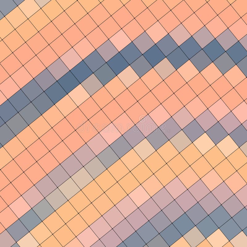 Diamond Square Shaped Abstract Mosaic Tiles Pattern with Diagonal ...