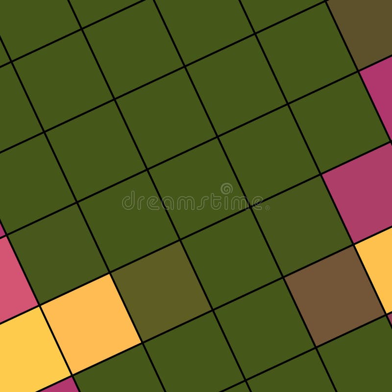 Diamond Square Shaped Abstract Mosaic Tiles Pattern with Diagonal ...