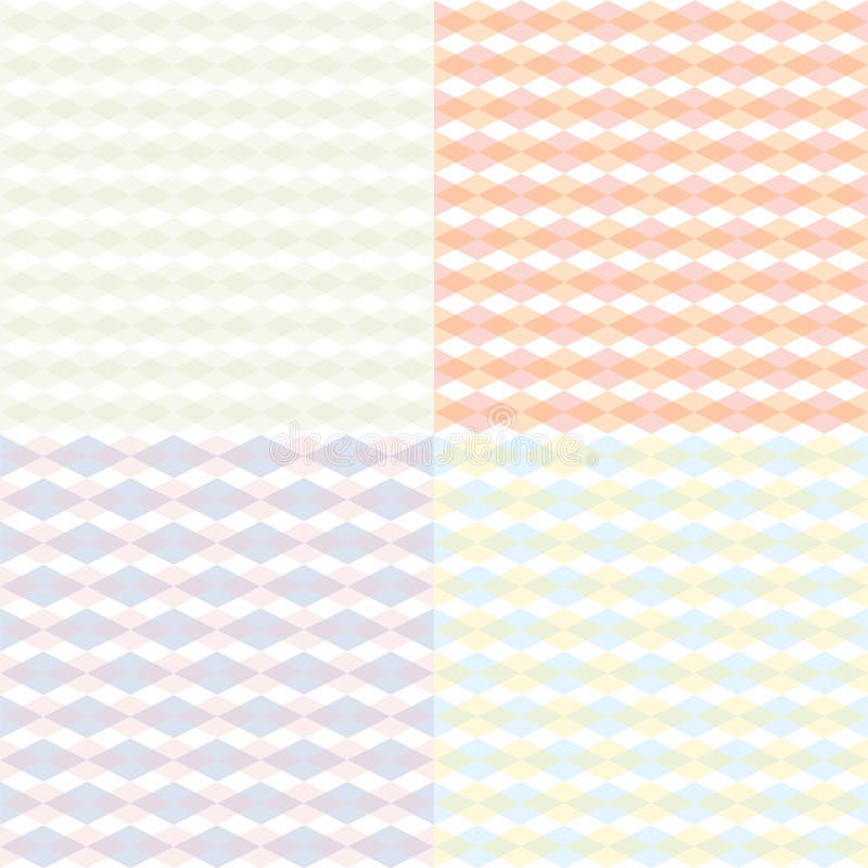 Vector Geometry Triangle or Square Pattern Seamless Design. Stock ...