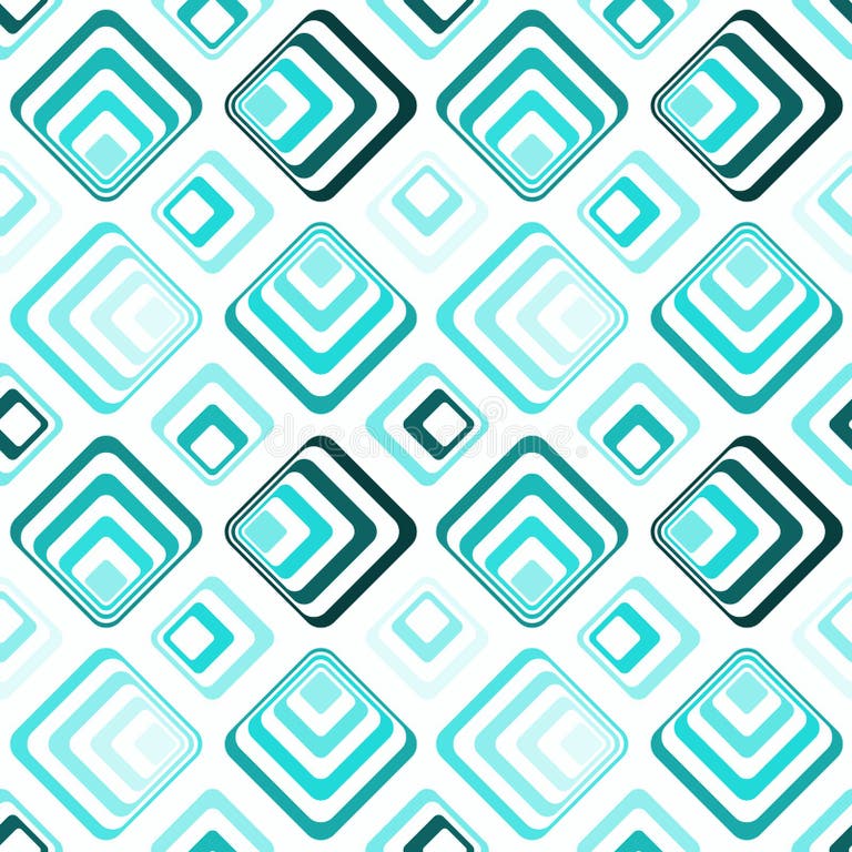 Diamond Squares Seamless Pattern Background Stock Illustration ...