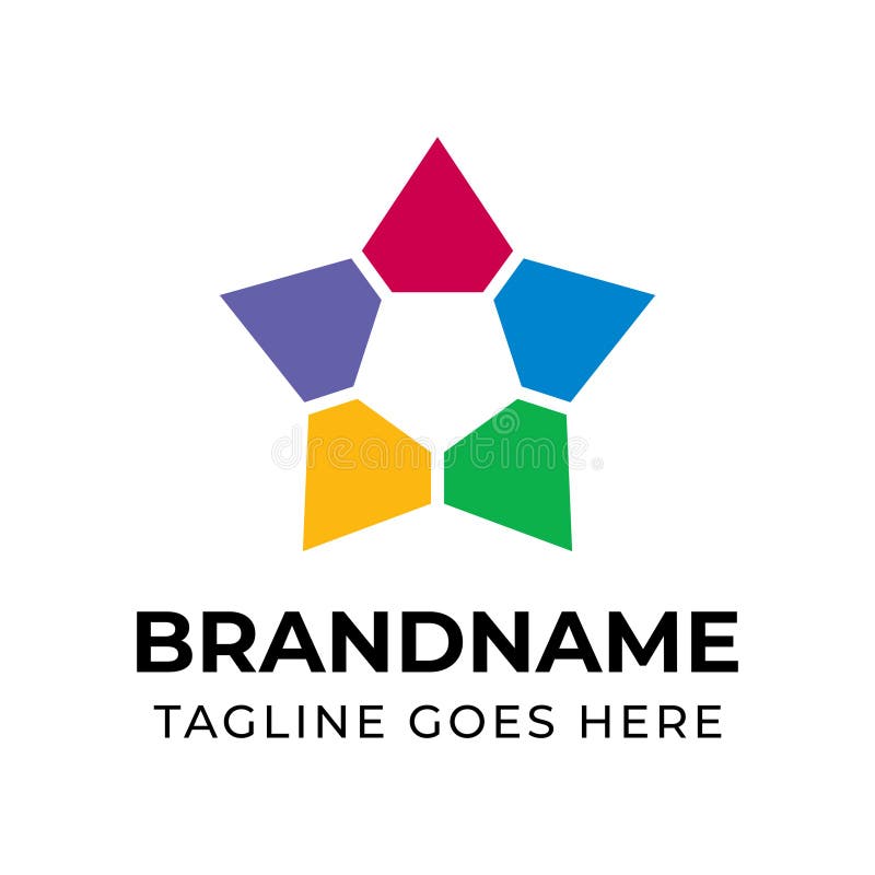 Diamond Star Colorful Logo, Multi-colored Star within a Diamond ...