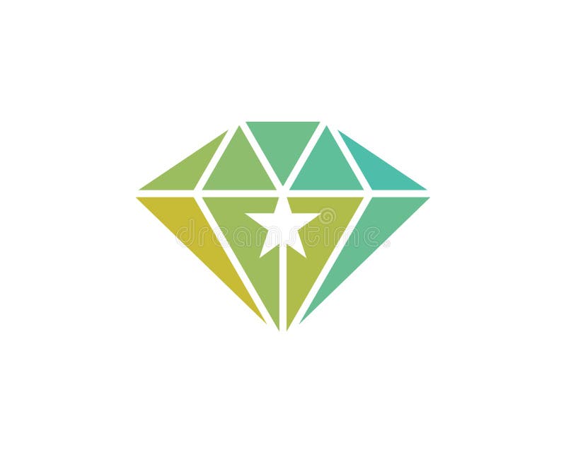 Diamond star Vector stock illustration. Illustration of shiny - 24834106