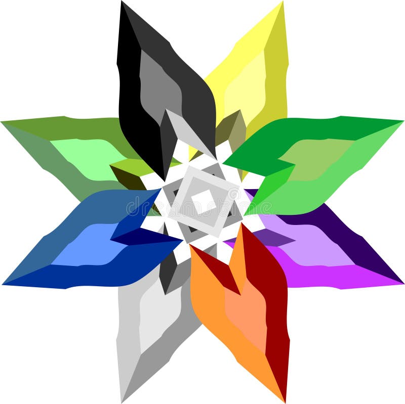 Diamond star Vector stock illustration. Illustration of shiny - 24834106