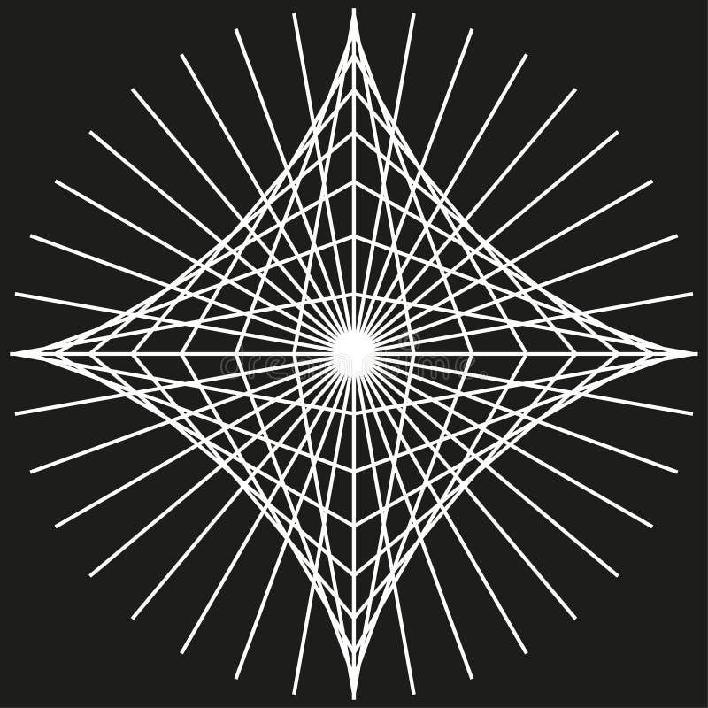 Diamond star Vector stock illustration. Illustration of shiny - 24834106