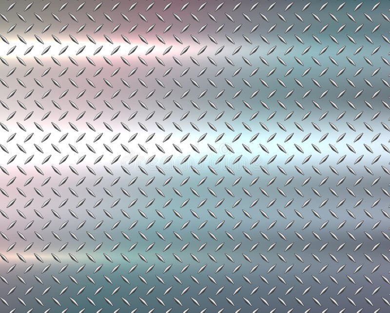 The Diamond Steel Metal Texture Background Stock Vector - Illustration ...