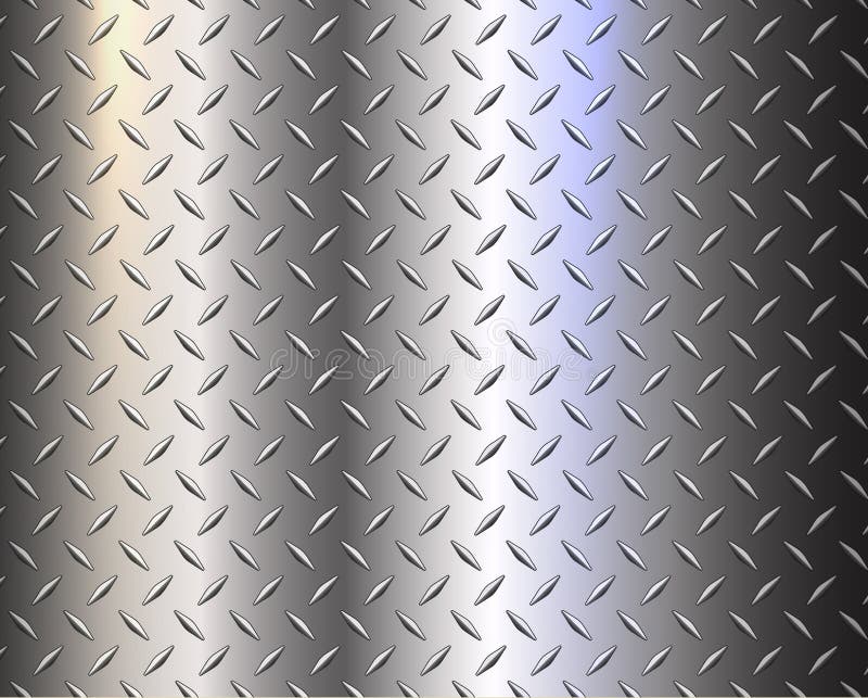 The Diamond Steel Metal Texture Background Stock Vector - Illustration ...