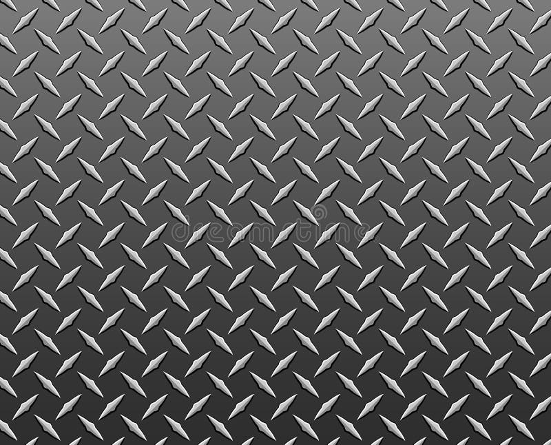 The Diamond Steel Metal Texture Background Stock Vector - Illustration ...