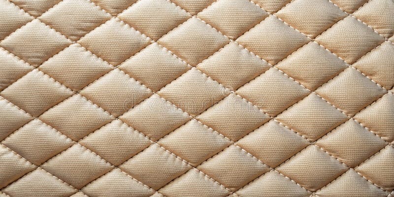 Diamond Stitched Beige Leather Texture, Upholstery , Leather , Fabric ...
