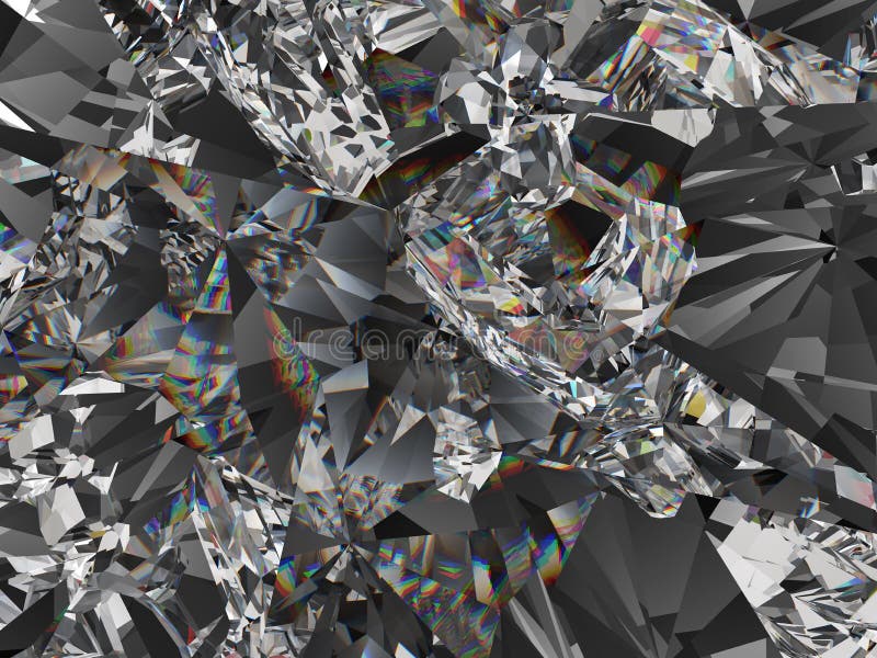 Diamond Structure Star Shape and Kaleidoscope Background Stock ...