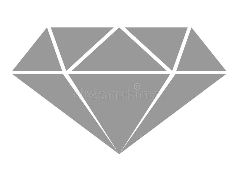 Diamond symbol stock vector. Illustration of diamond - 110648735