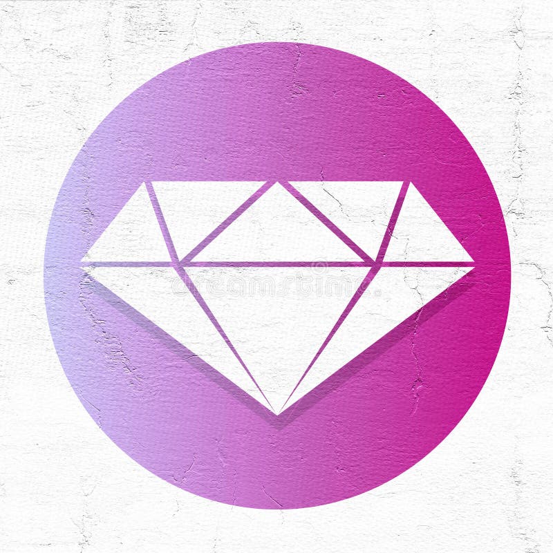 Diamond symbol stock illustration. Illustration of glossy - 84628220