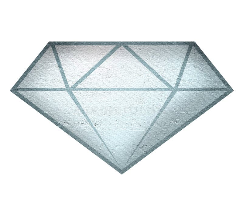 Diamond symbol stock illustration. Illustration of clean - 89783393