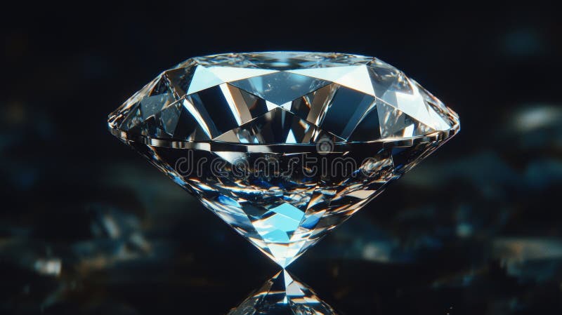 The Diamond Symbolizes Luxury and Precision As it Sparkles with ...