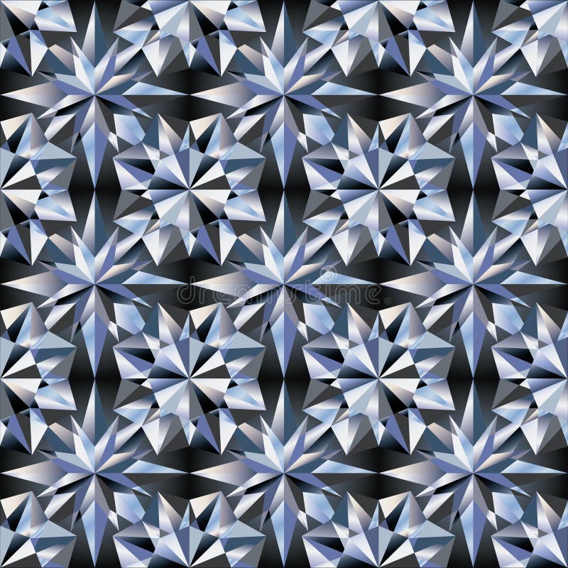 Diamond Texture Seamless, Vector Stock Vector - Illustration of page ...