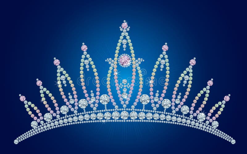 Diamond Tiara / Vector Illustrations Stock Vector - Illustration of ...