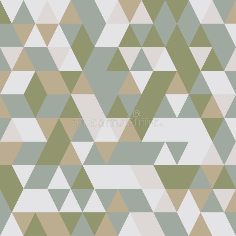 Brilliant Seamless Pattern. Diamond Triangle Vector Background. Stock ...