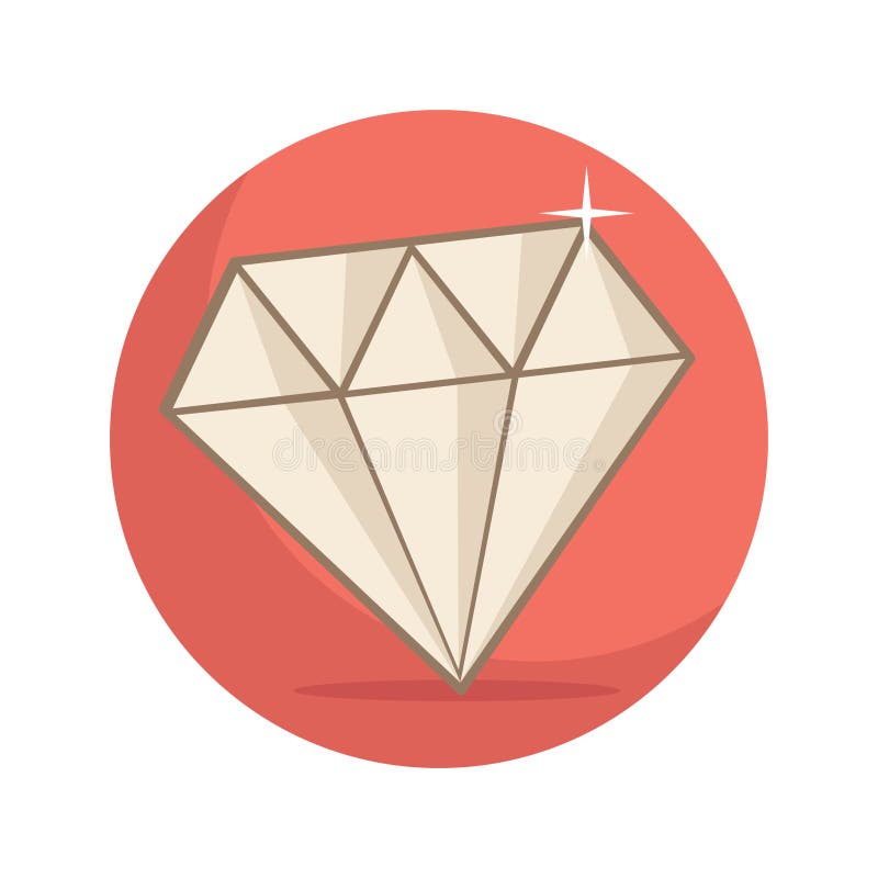 Diamond. Vector Illustration Decorative Design Stock Vector ...