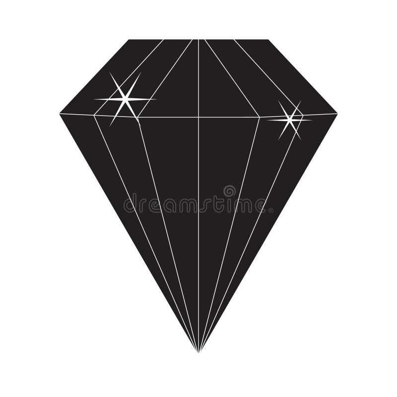 Diamond. Vector Illustration Decorative Design Stock Vector ...