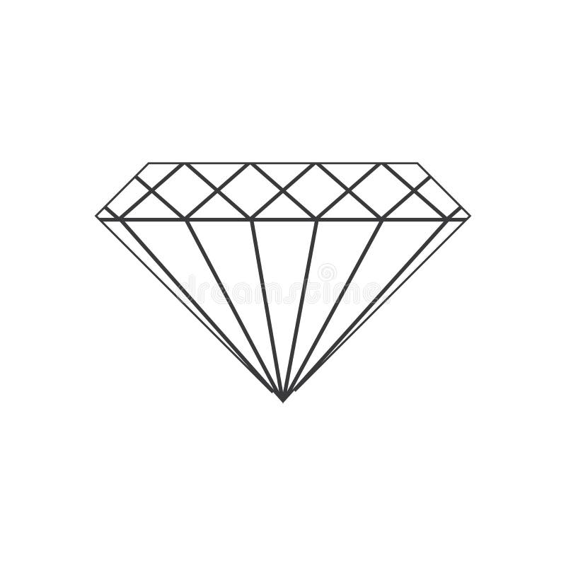 Diamond Vector Illustration Icon Logo Template Stock Illustration ...