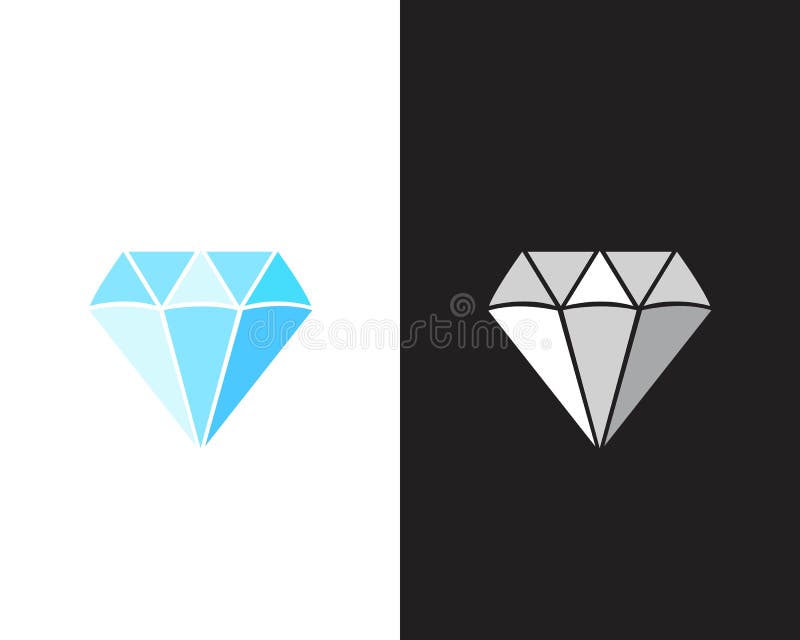 Diamond vector logo stock vector. Illustration of rich - 213112561