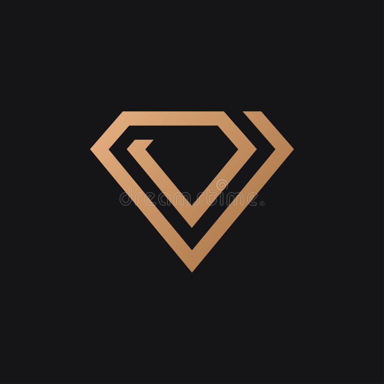 Diamond Vector Logo Icon Design Template Stock Vector - Illustration of ...